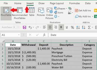 Here's How I Track Spending in Excel Using Pivot Tables
