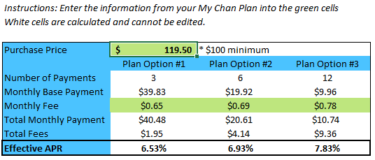 Chase Pay Over Time Fee Explained (Calculator + Video) - Retire Before Dad